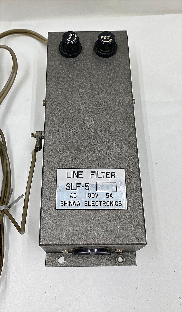 LINE FILTER SLF-5 AC100V 5A SHINWA ELECTRONIC | 【MUSENモール】ホビーと無線の総合 ...
