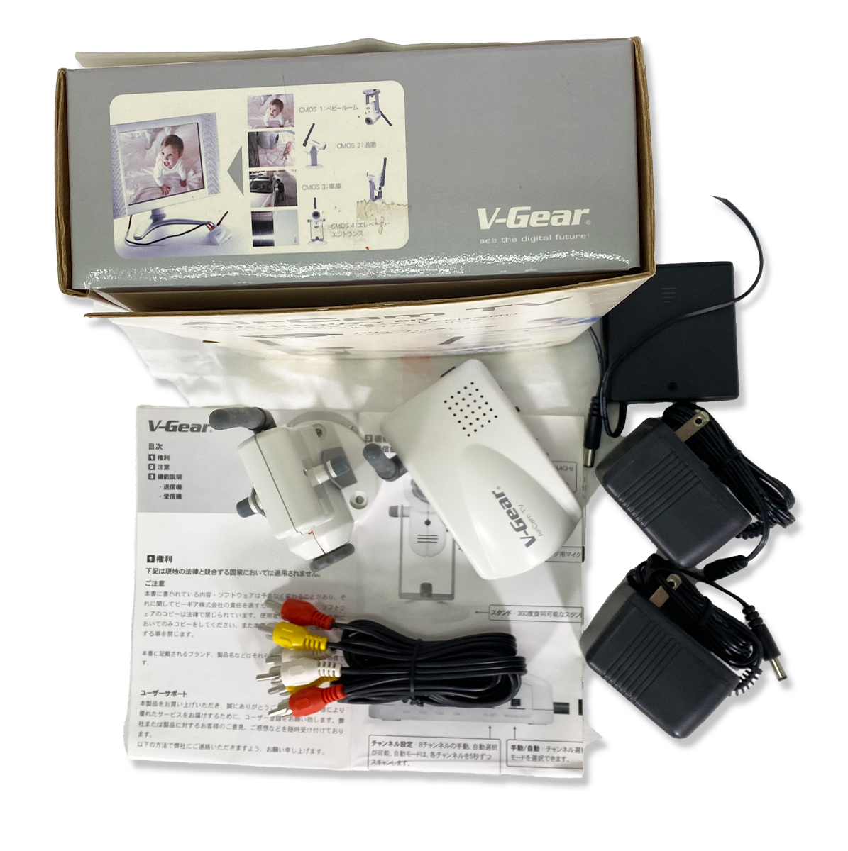 V-Gear Air Cam TV 2.4GHz無線TVカメラ送受信機セット | 【MUSENモール】ホビーと無線の総合ショッピングモール